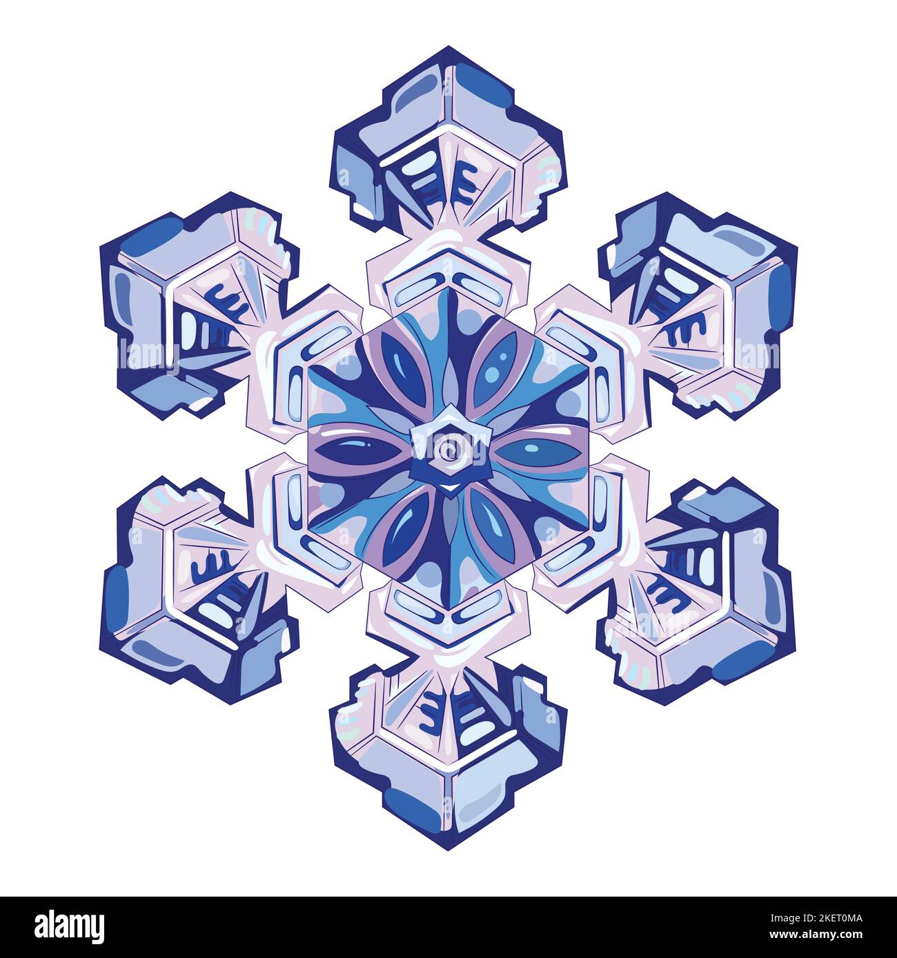 Aerial closeup view natural Stock Vector Images - Alamy