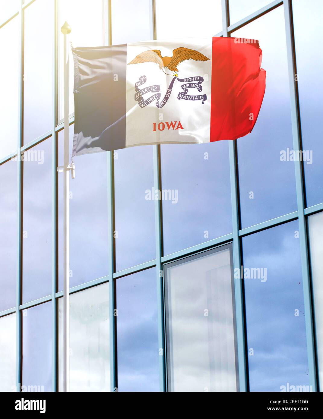Iowan flag hi-res stock photography and images - Alamy
