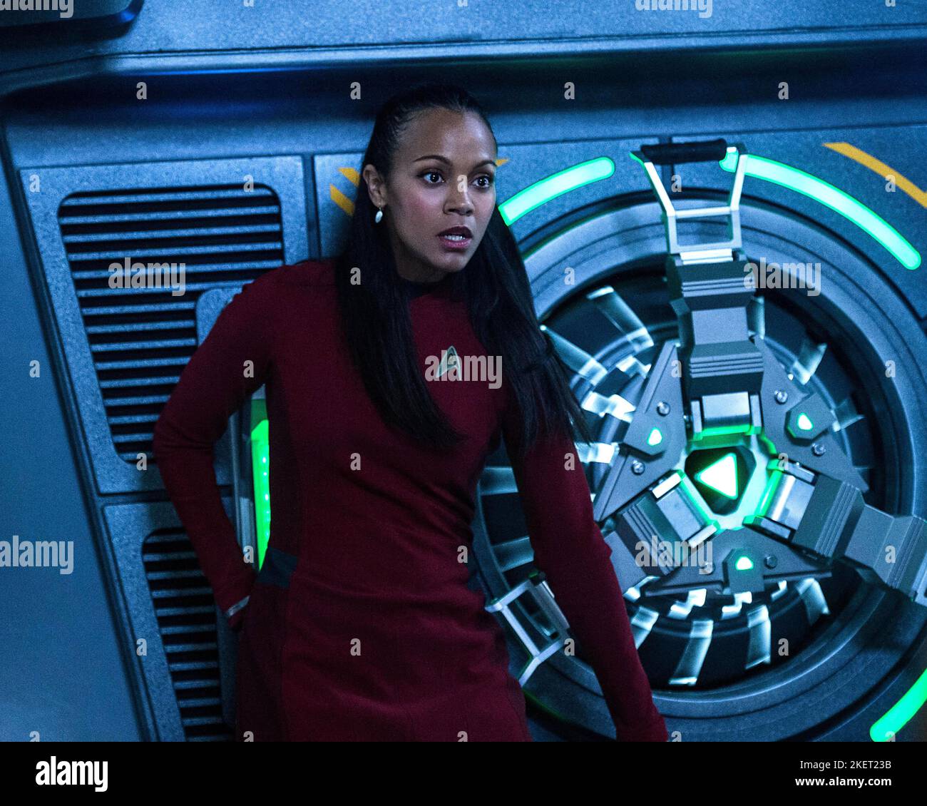 ZOE SALDANA in STAR TREK BEYOND (2016), directed by JUSTIN LIN. Credit ...