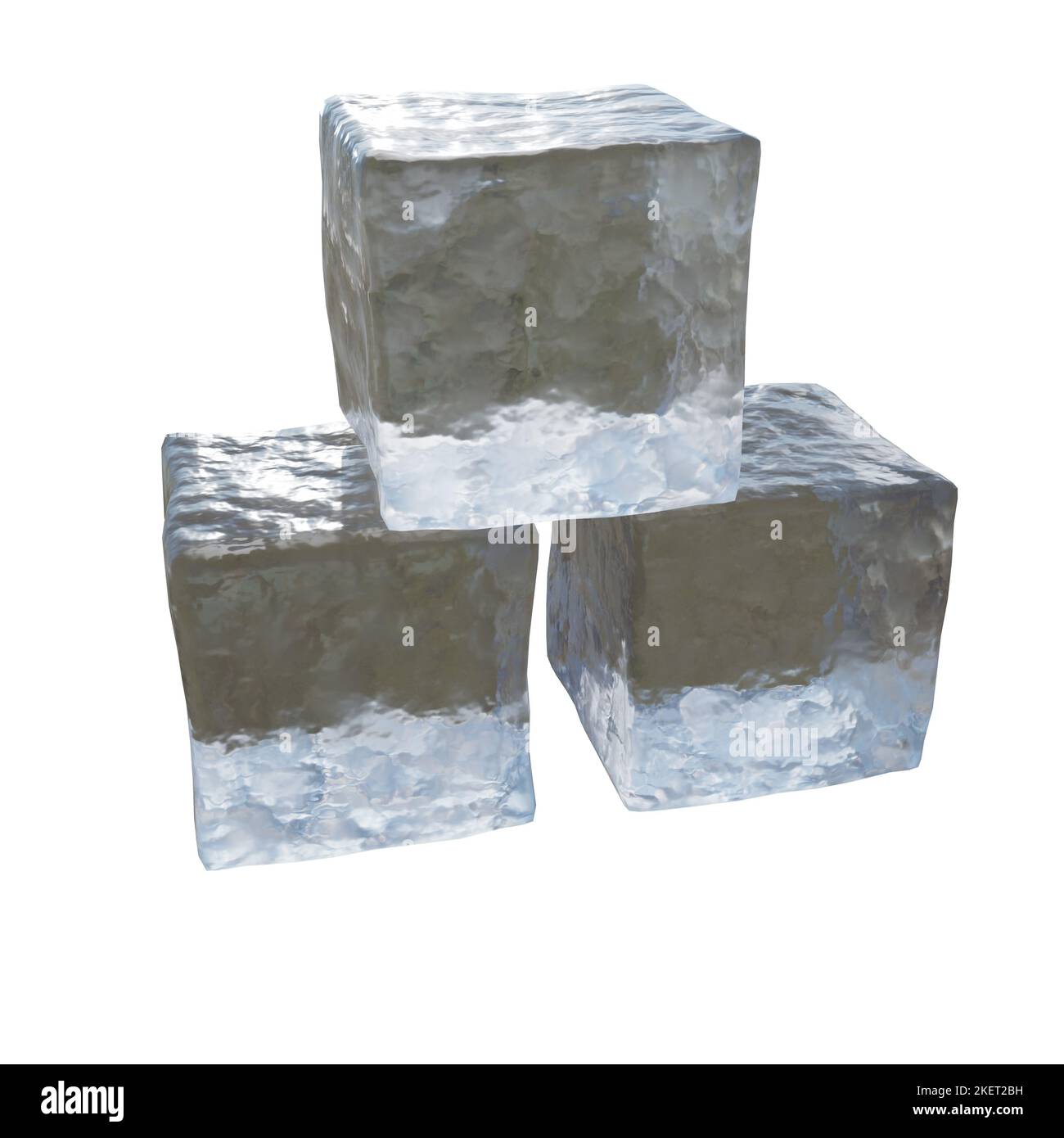 Refrigerator ice block Cut Out Stock Images & Pictures - Alamy