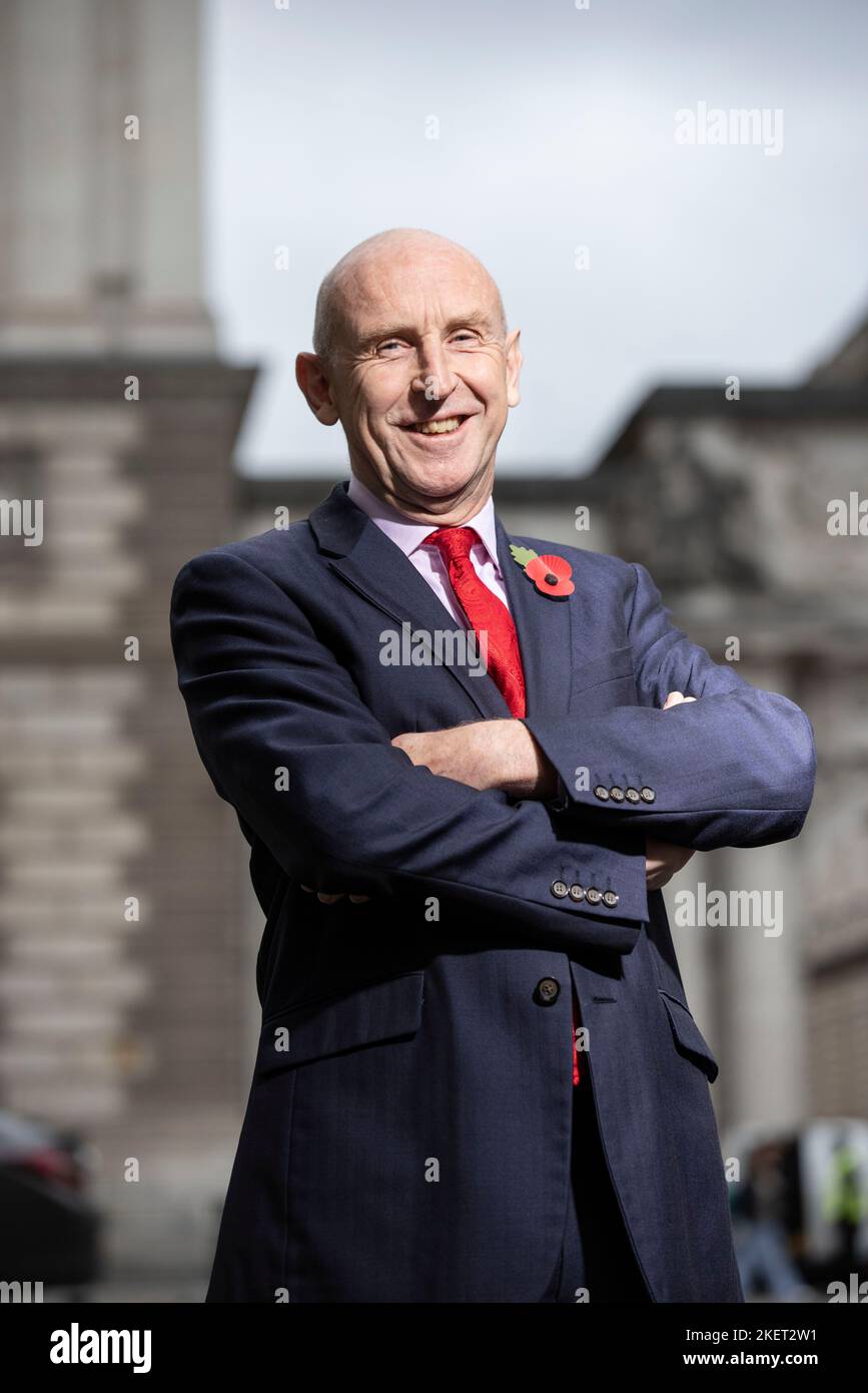 John Healey, Labour Party Shadow Defence Secretary. 11th November 2022 Stock Photo - Alamy
