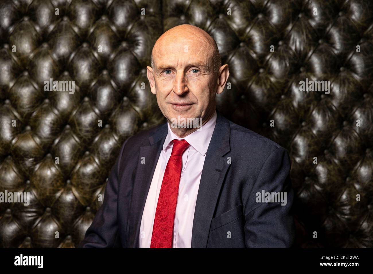 John Healey, Labour Party Shadow Defence Secretary. 11th November 2022 ...