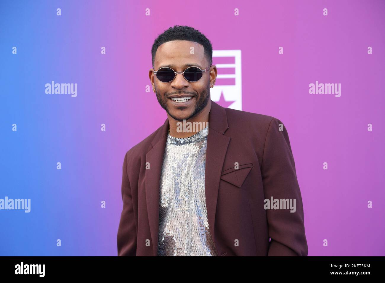 Las Vegas, United States. 13th Nov, 2022. Eric Bellinger arrives for ...