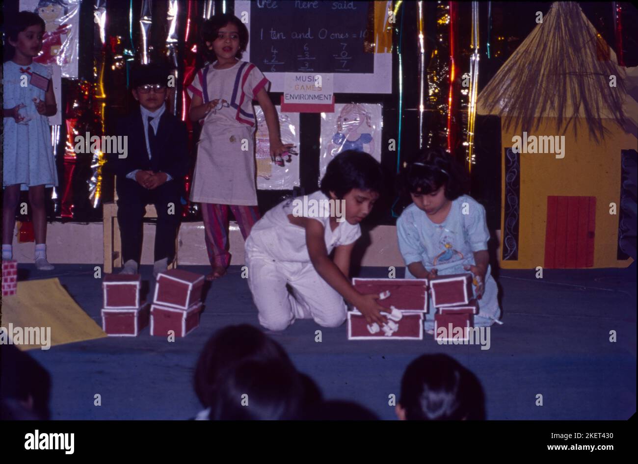 Indian school annual function hi-res stock photography and images - Alamy