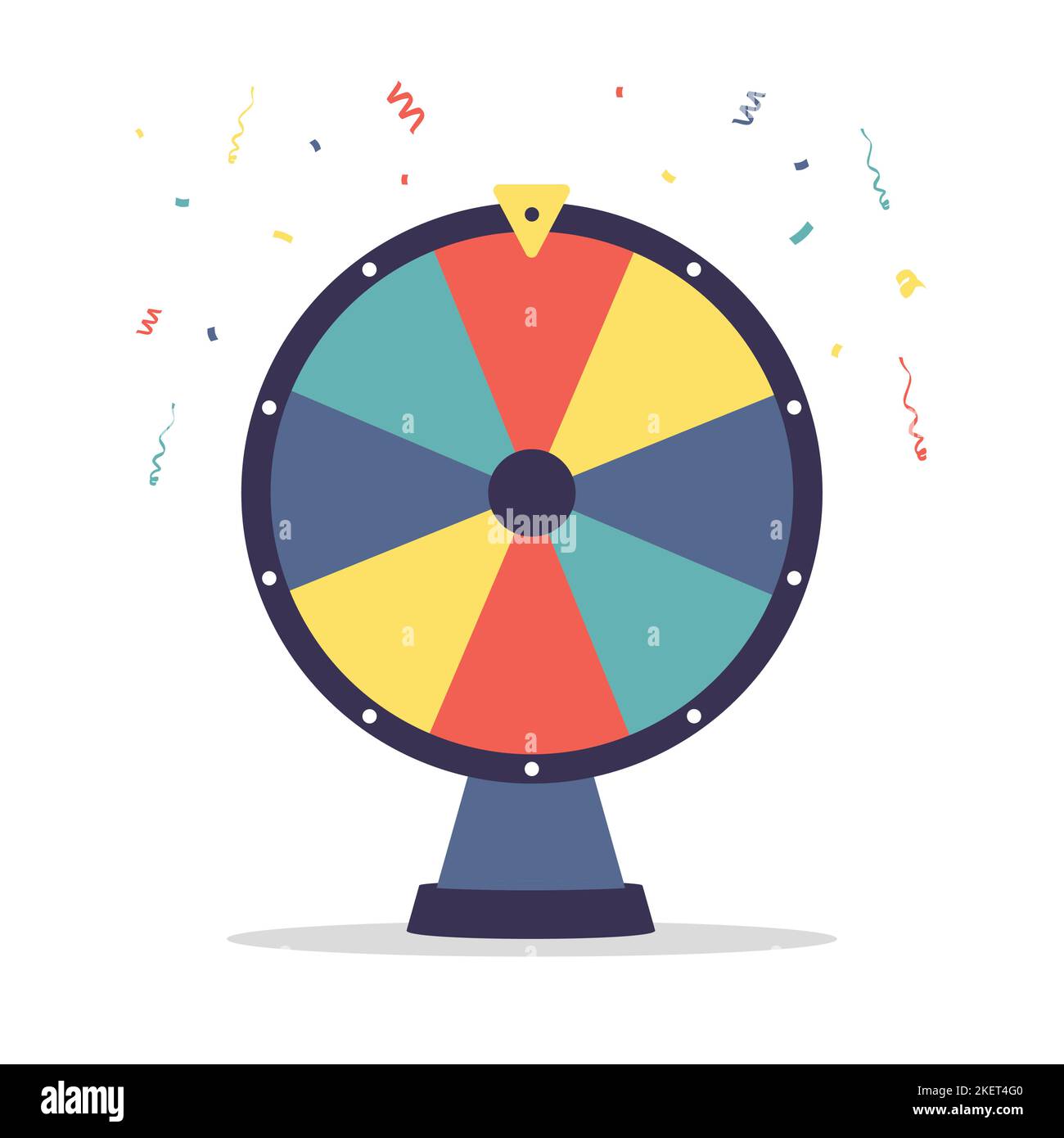 Wheel of fortune background. Vector lucky roulette illustration. Online ...