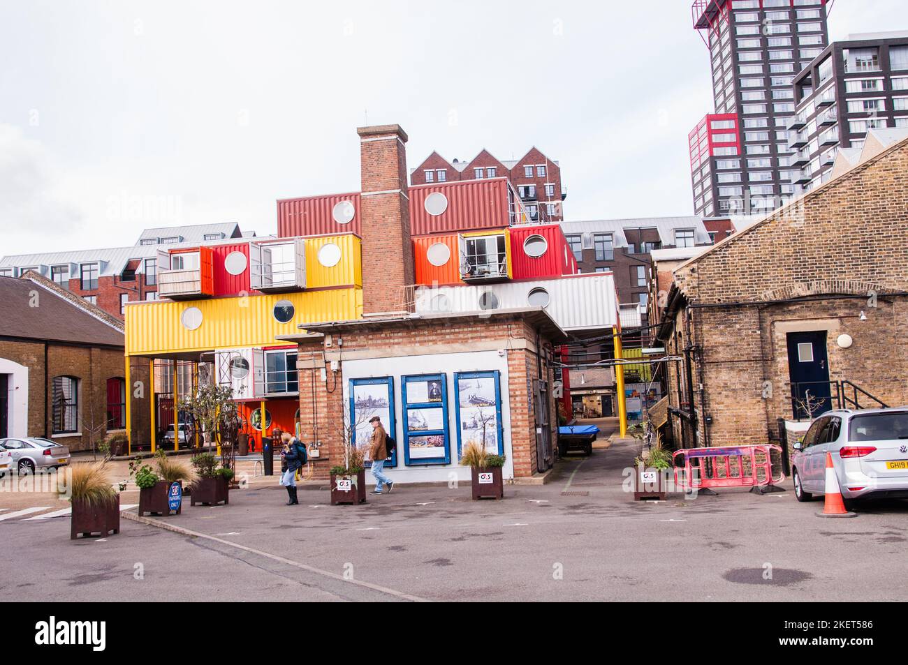 container city by "uban space management Stock Photo - Alamy