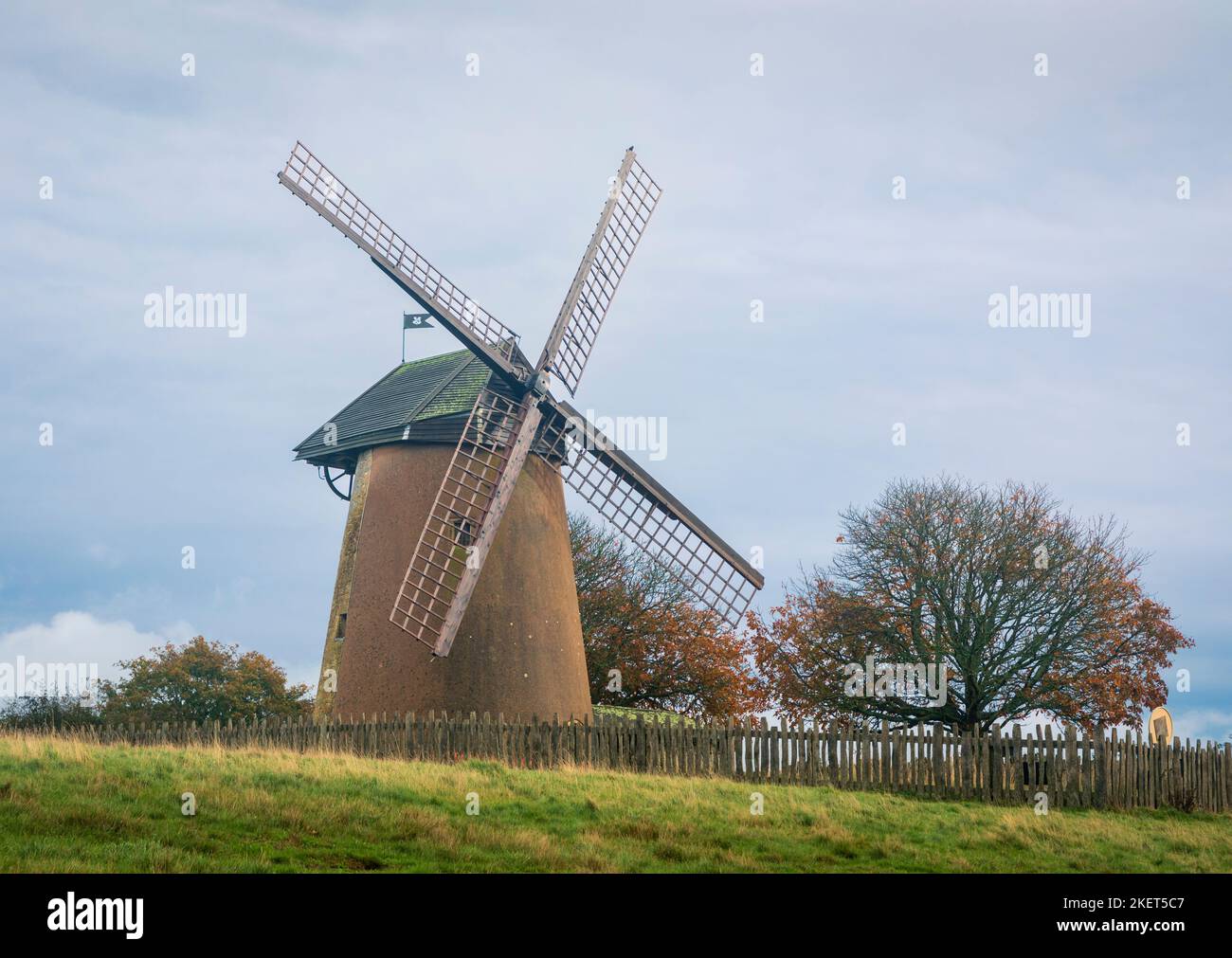 Bembridge windmill on the Isle of Wight south east England Stock Photo ...