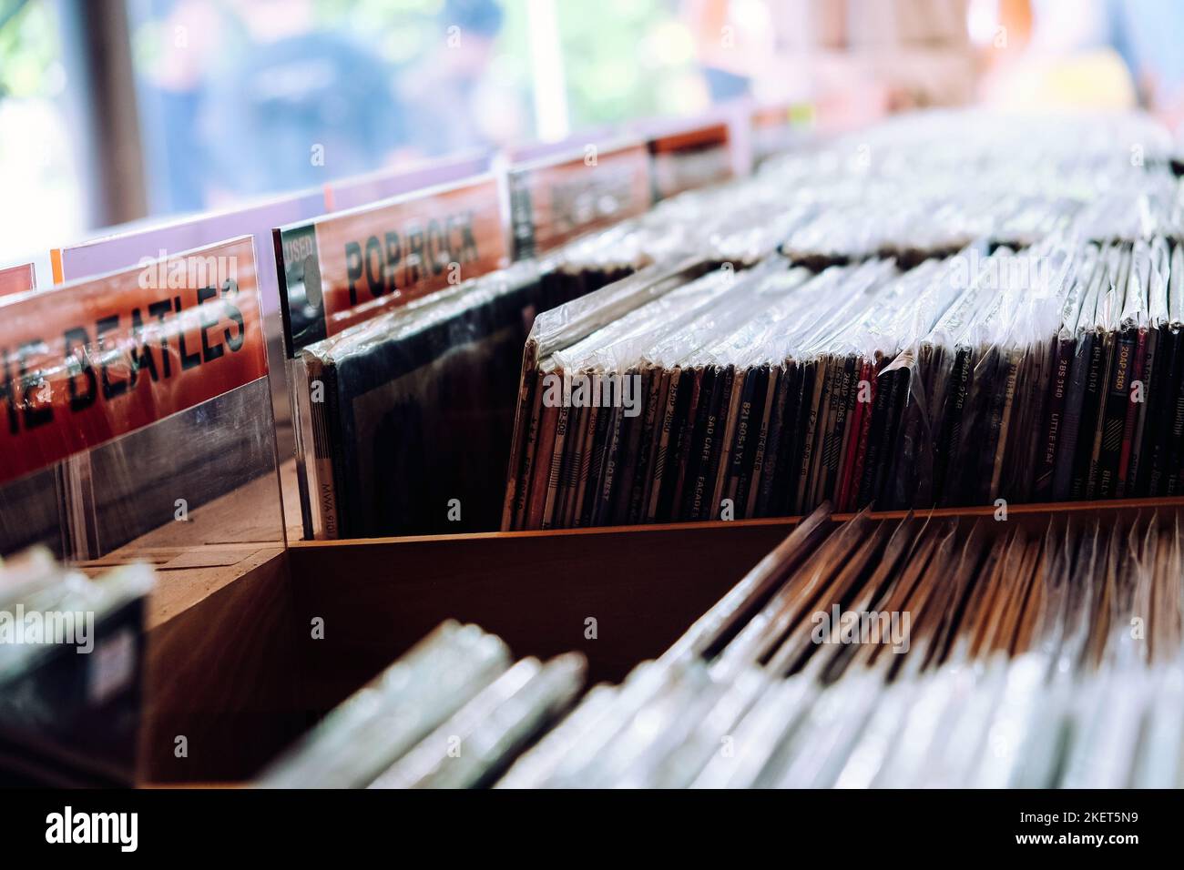 Old record collections hi-res stock photography and images - Alamy