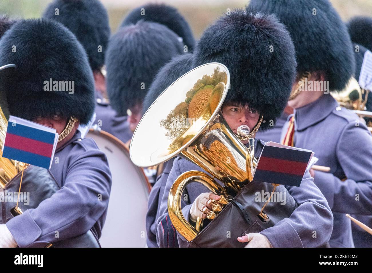Green Park, Westminster, London, UK. 14th Nov, 2022. A 41-gun salute ...