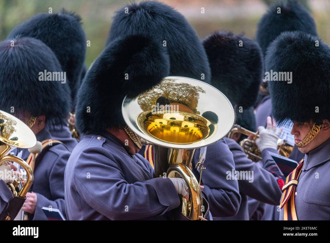 Green Park, Westminster, London, UK. 14th Nov, 2022. A 41-gun salute ...