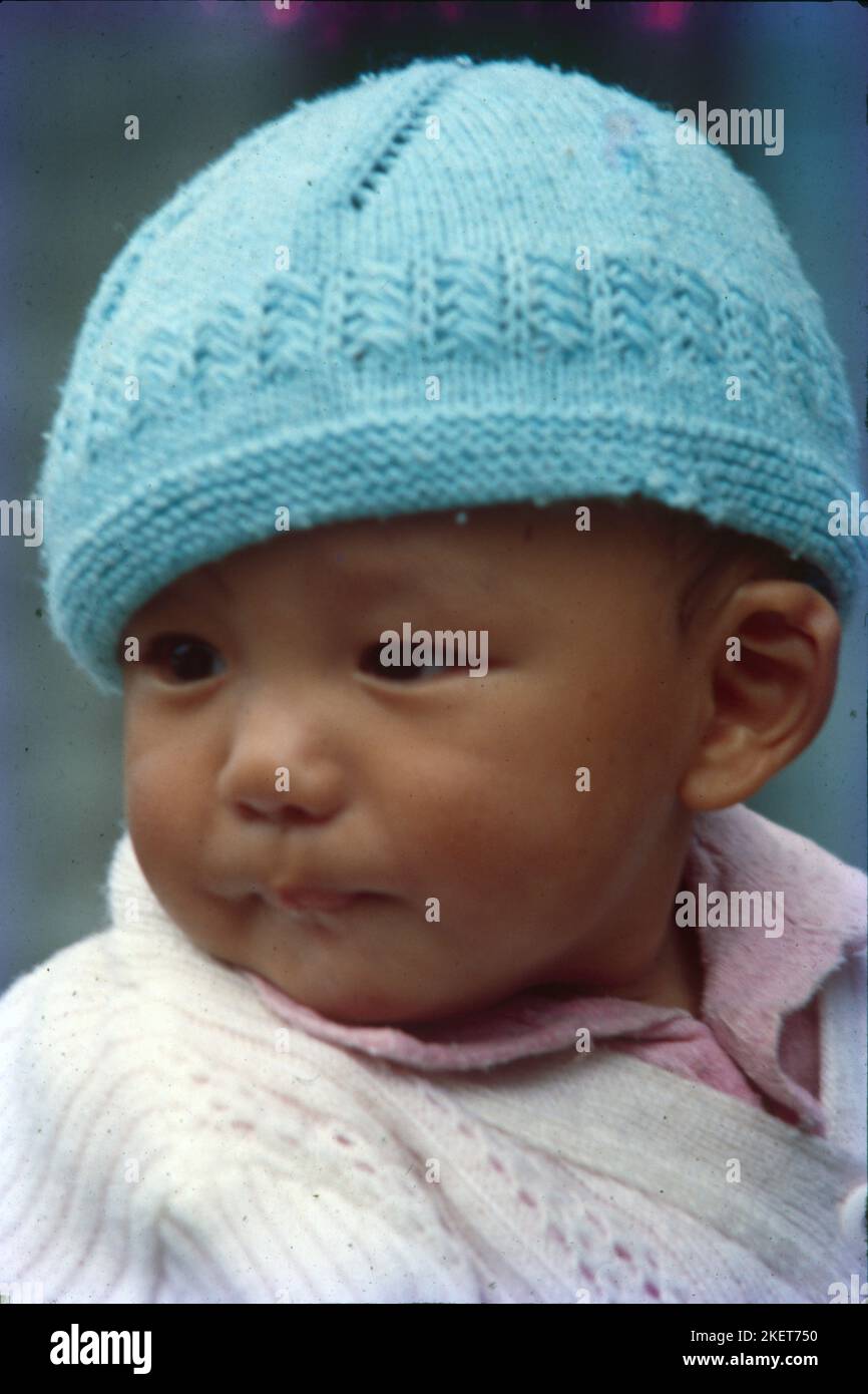 Child with woolies hi-res stock photography and images - Alamy