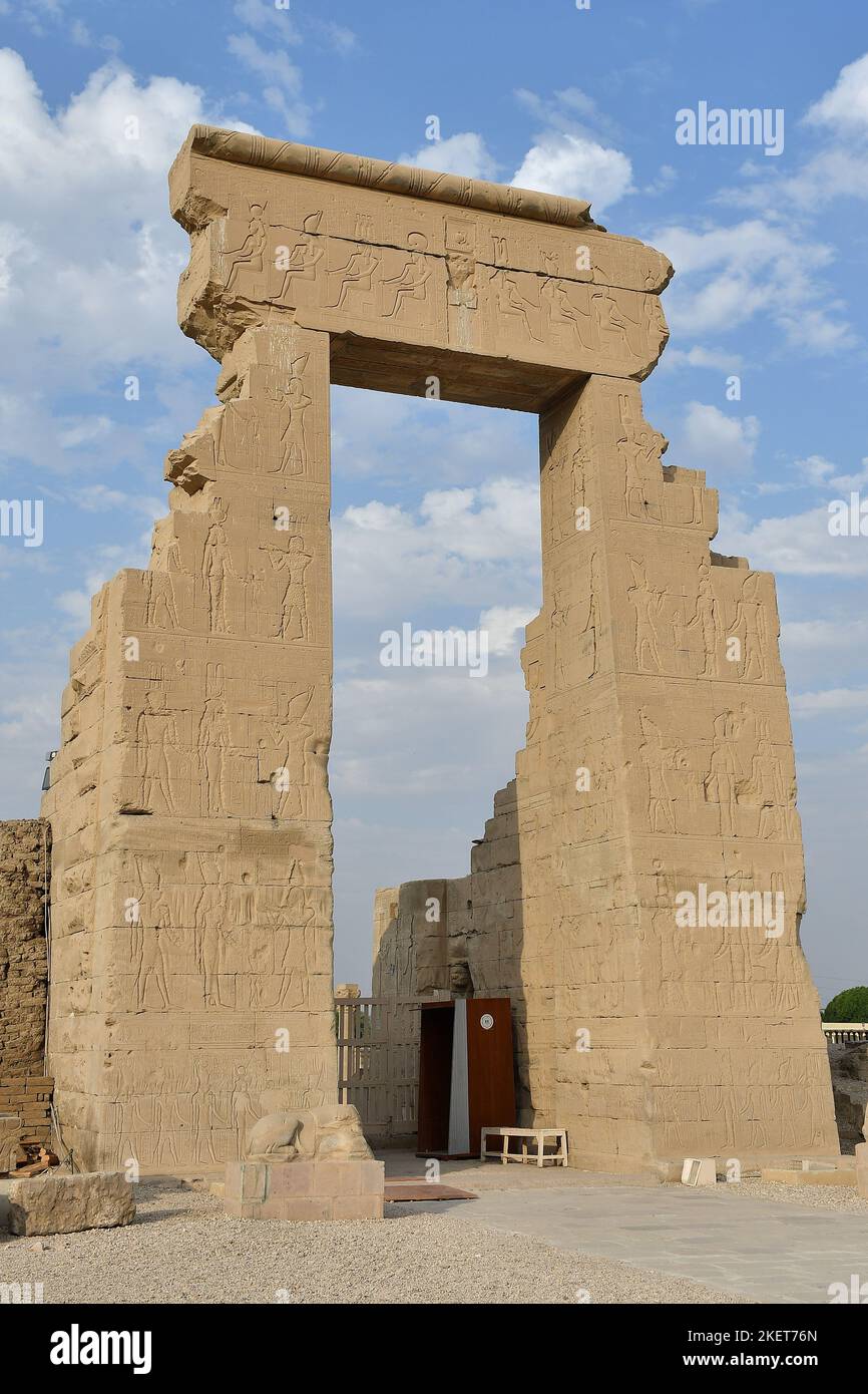 Dendera Temple Complex in Egypt, October 20, 2022. (CTK Photo/Petr ...