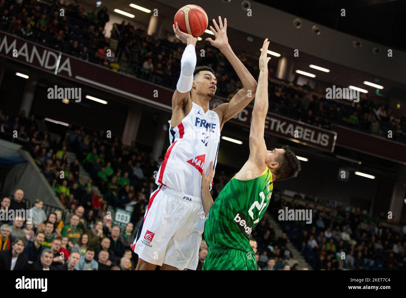 2022-11-11. FIBA. Basketball World Cup. Europian qualifiers. Lithuania ...