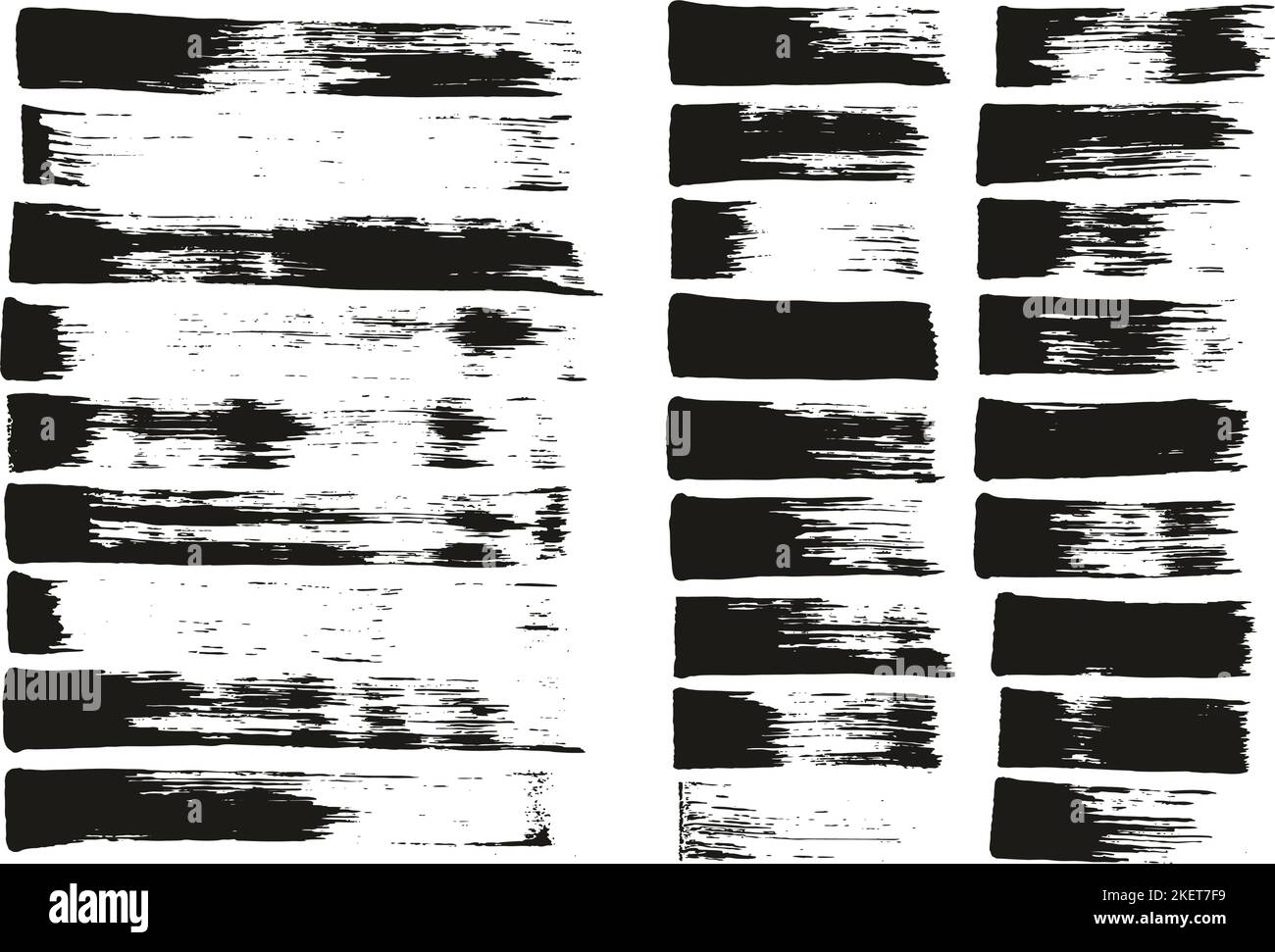 Flat Sponge Thin Artist Brush Straight Lines Mix High Detail Abstract ...