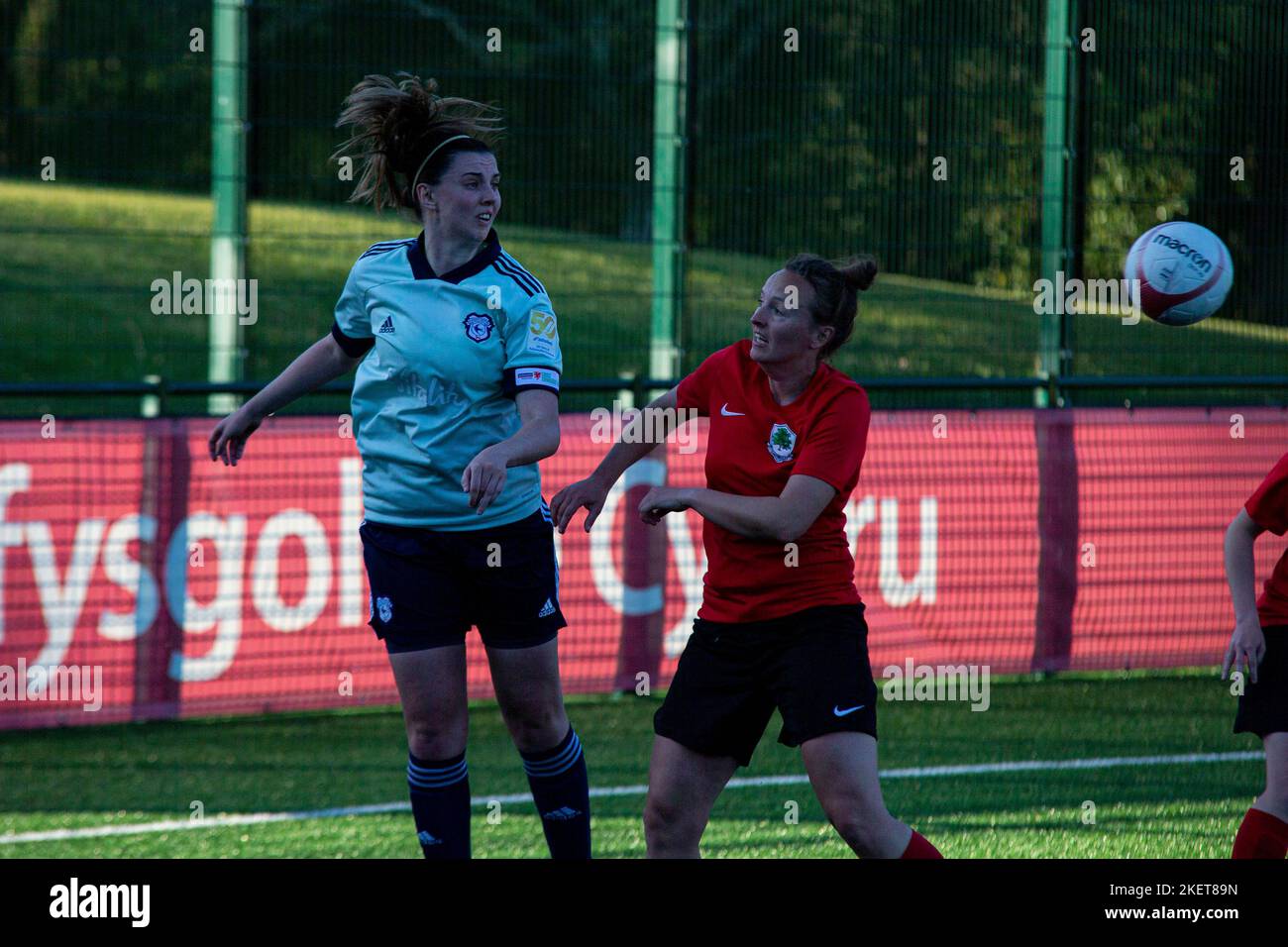 Cyncoed v Cardiff City in the Orchard Welsh Premier Women's League at ...
