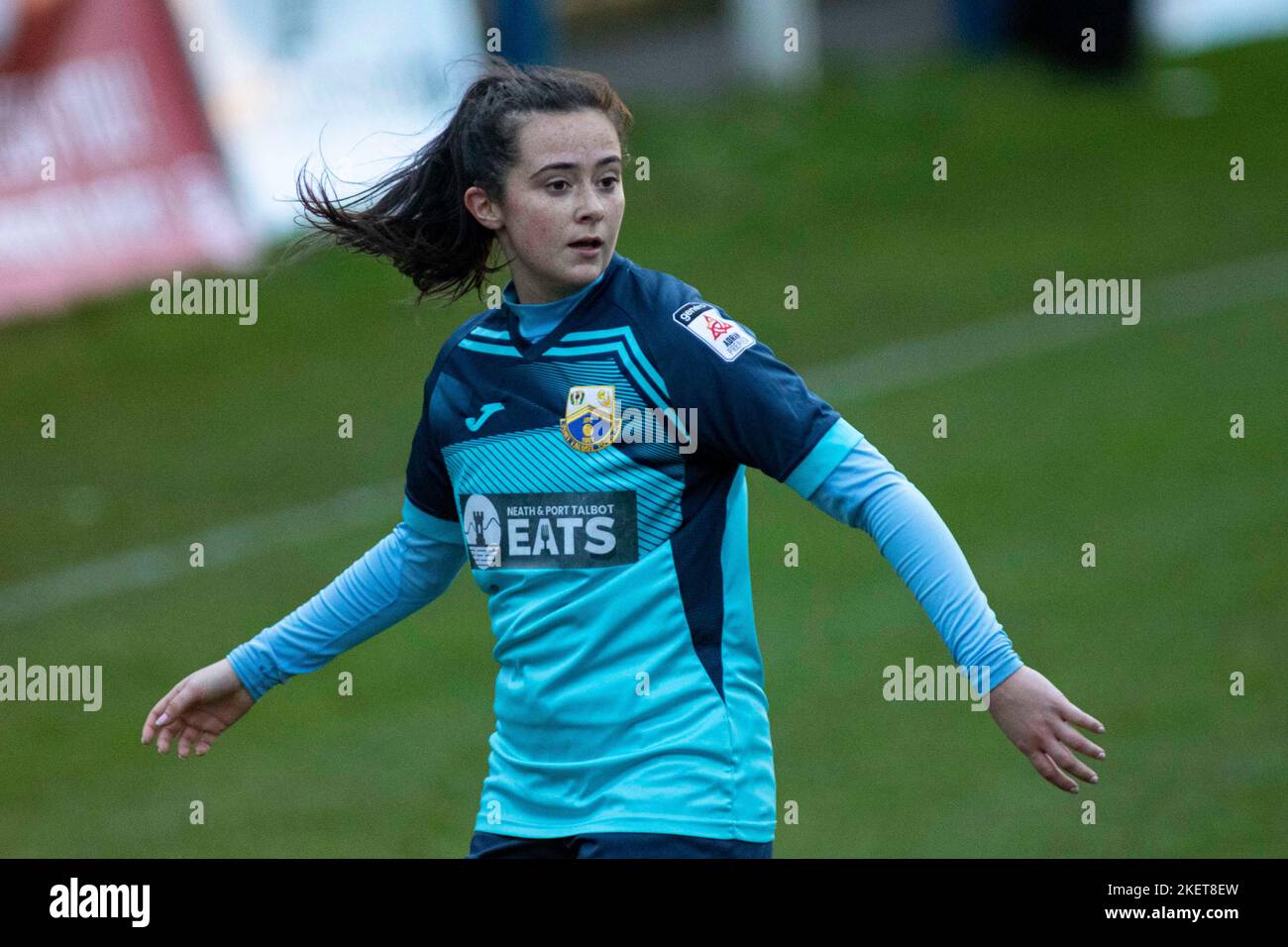 Port Talbot Town v Swansea City in the Genero Adran Premier at Victoria Road on the 28th ...