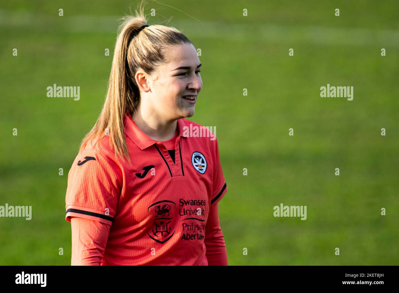 Chloe Chivers of Swansea City in action. Port Talbot Town v Swansea ...