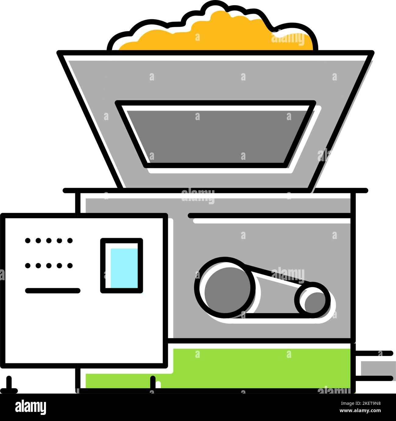 Machine mashing hi-res stock photography and images - Alamy