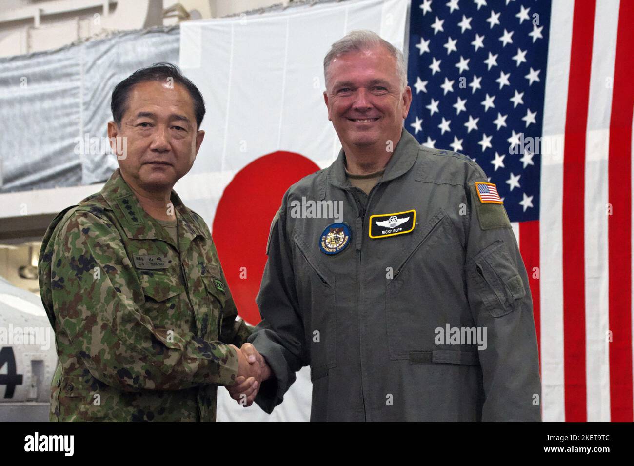 Kanoya, Japan. 14th Nov, 2022. U.S. Forces Japan Commander, Lt. Gen ...