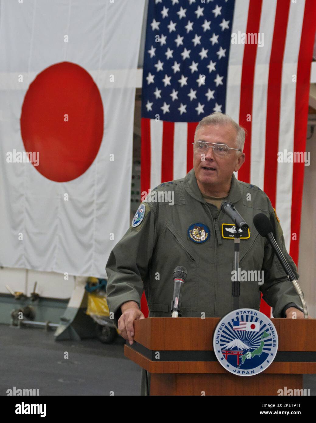 Kanoya, Japan. 14th Nov, 2022. U.S. Forces Japan Commander, Lt. Gen ...