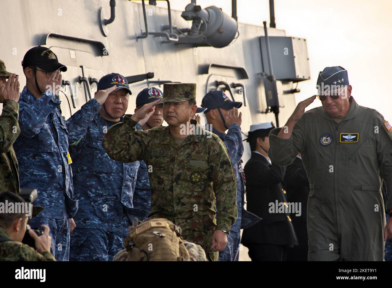 Kanoya, Japan. 14th Nov, 2022. U.S. Forces Japan Commander, Lt. Gen ...