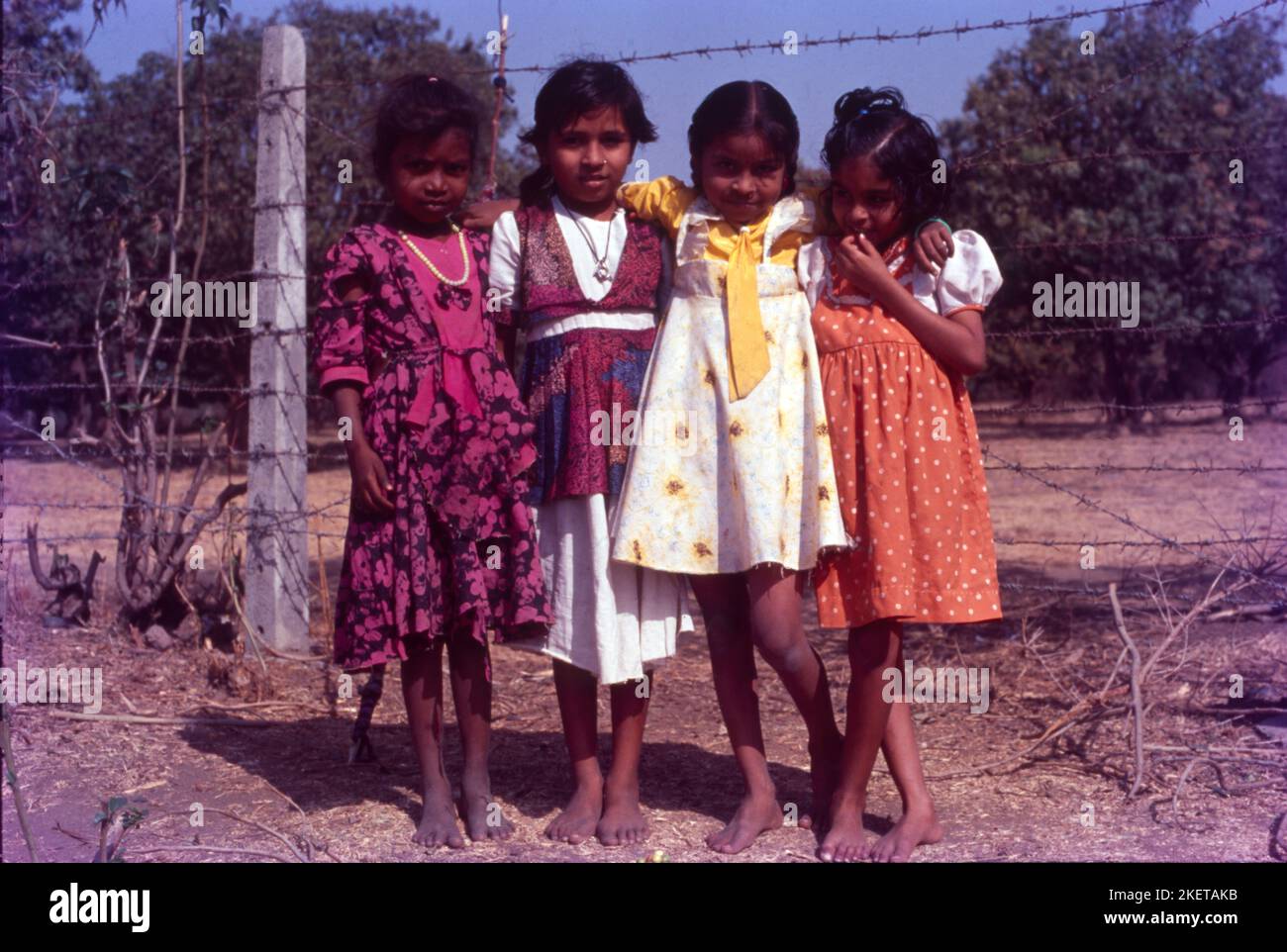Girl Children at Surat, Gujrat, India Stock Photo - Alamy