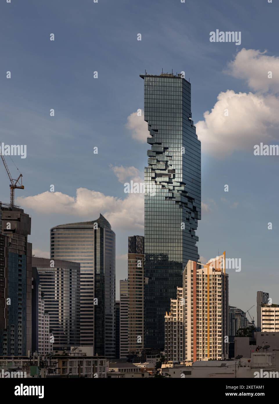 Bangkok, Thailand - 11 Nov 2022 : Architectural exterior view of King ...