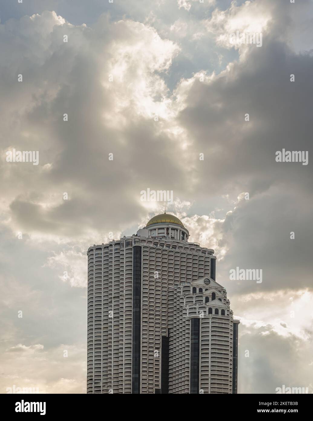 Bangkok, Thailand - 11 Nov 2022 : Architectural exterior view of modern ...