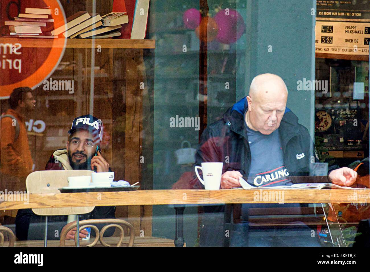 High street coffee shop hi-res stock photography and images - Alamy