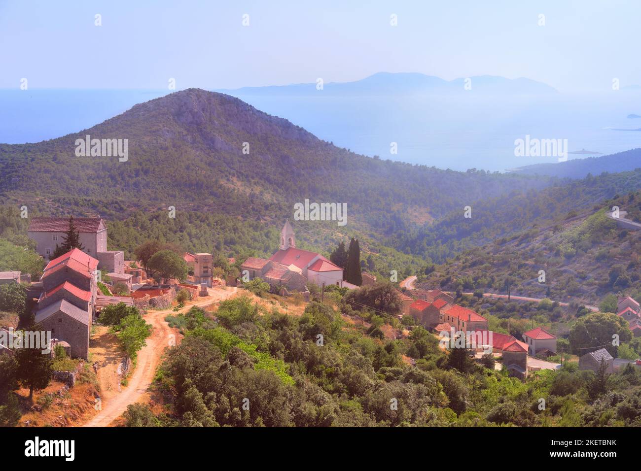 Velo Grablje, historic village on Hvar island in Croatia famous for ...