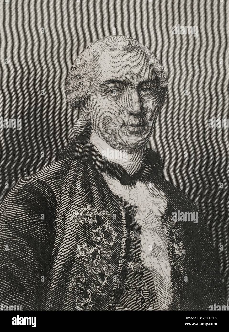 Georges-Louis Leclerc (1707-1788), Count de Buffon. French naturalist ...