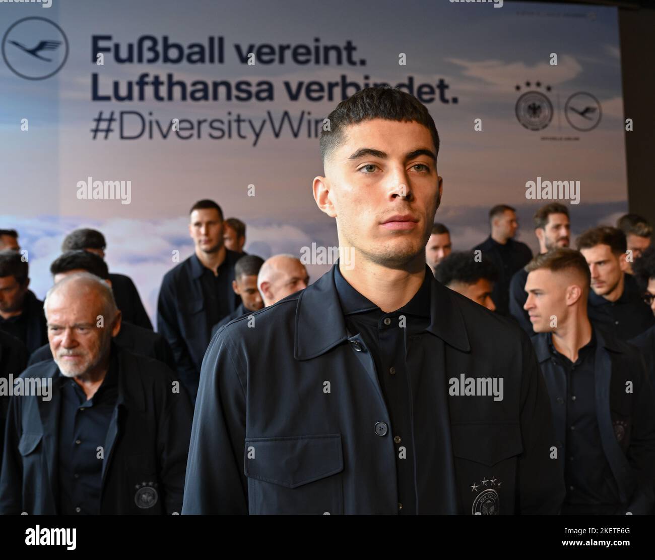 Hessen, Germany. 14 November 2022, Hessen, Frankfurt/Main: National ...