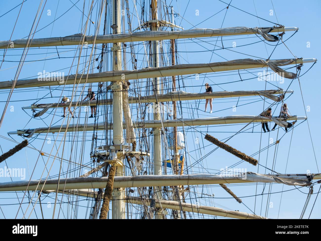 Gunilla tall ship hi-res stock photography and images - Alamy
