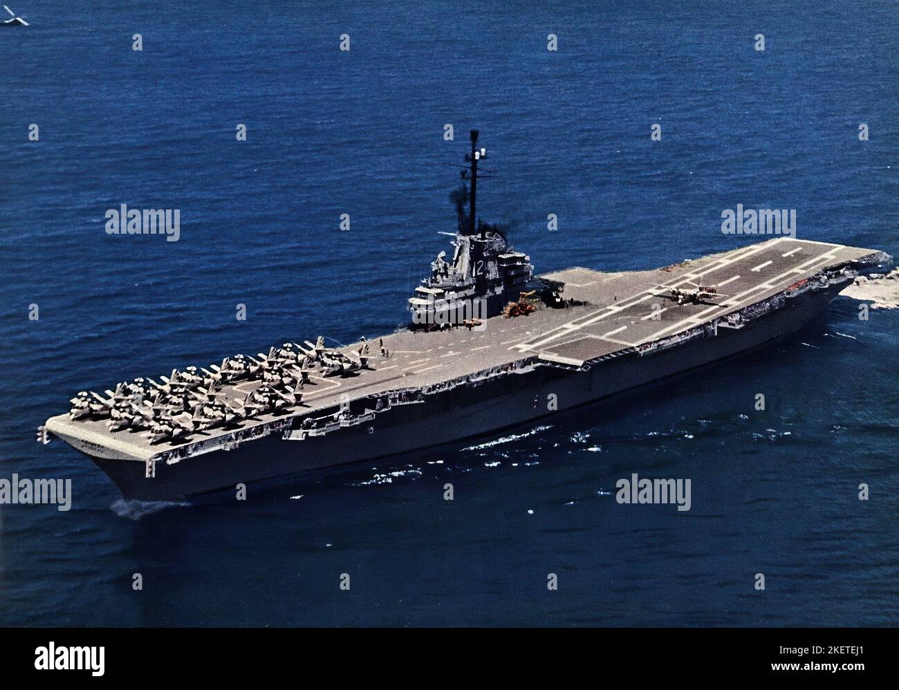 USS Hornet CV-12 Stock Photo - Alamy