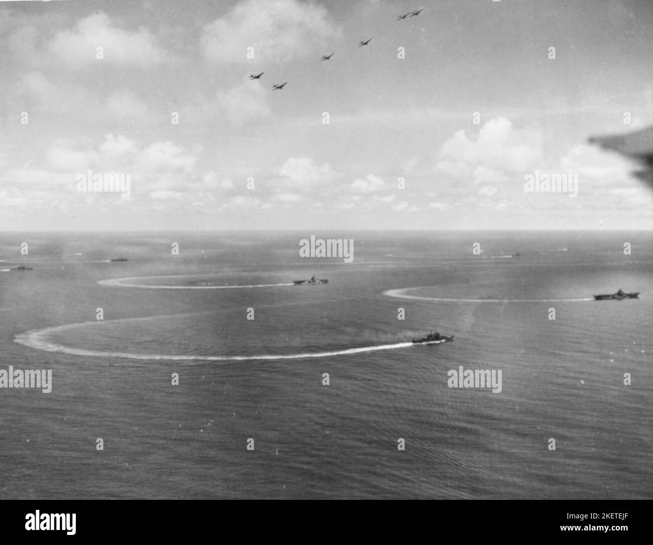 Attack on carrier uss Black and White Stock Photos & Images - Alamy