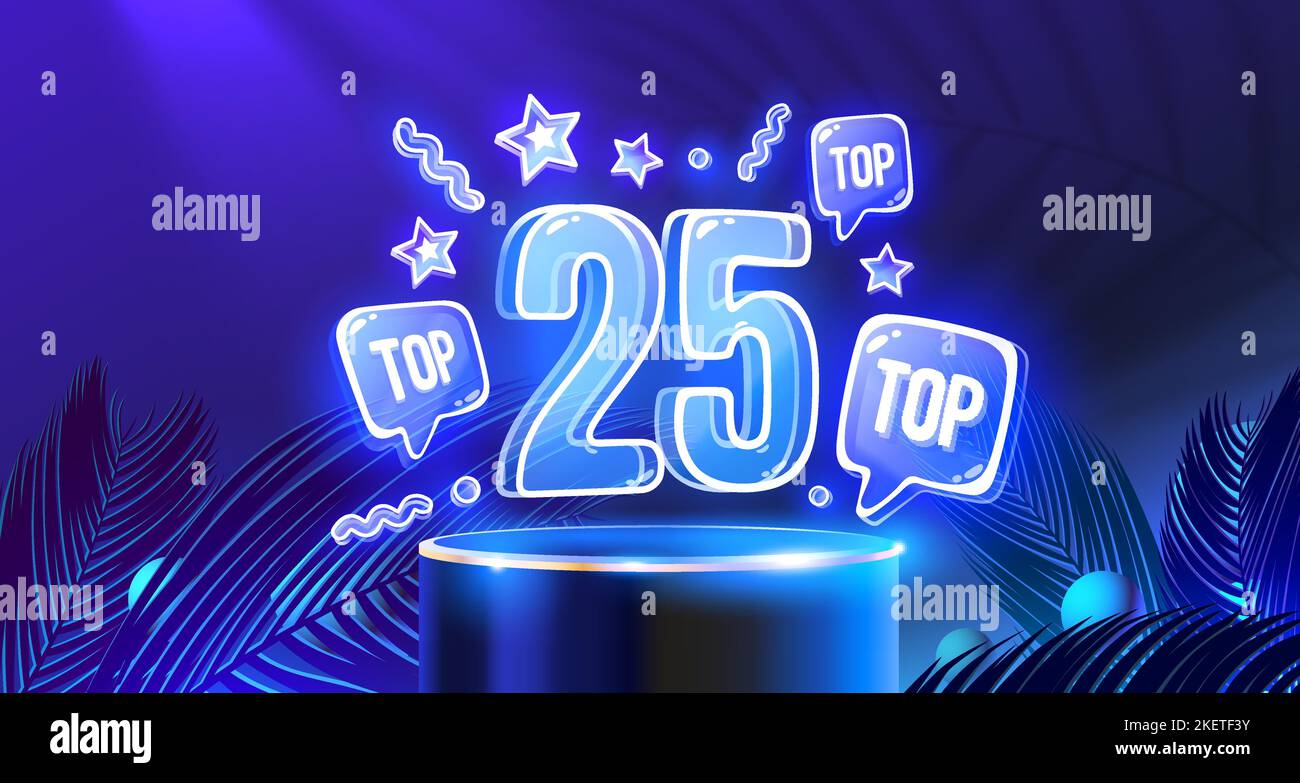 Top 25 neon podium hi-res stock photography and images - Alamy