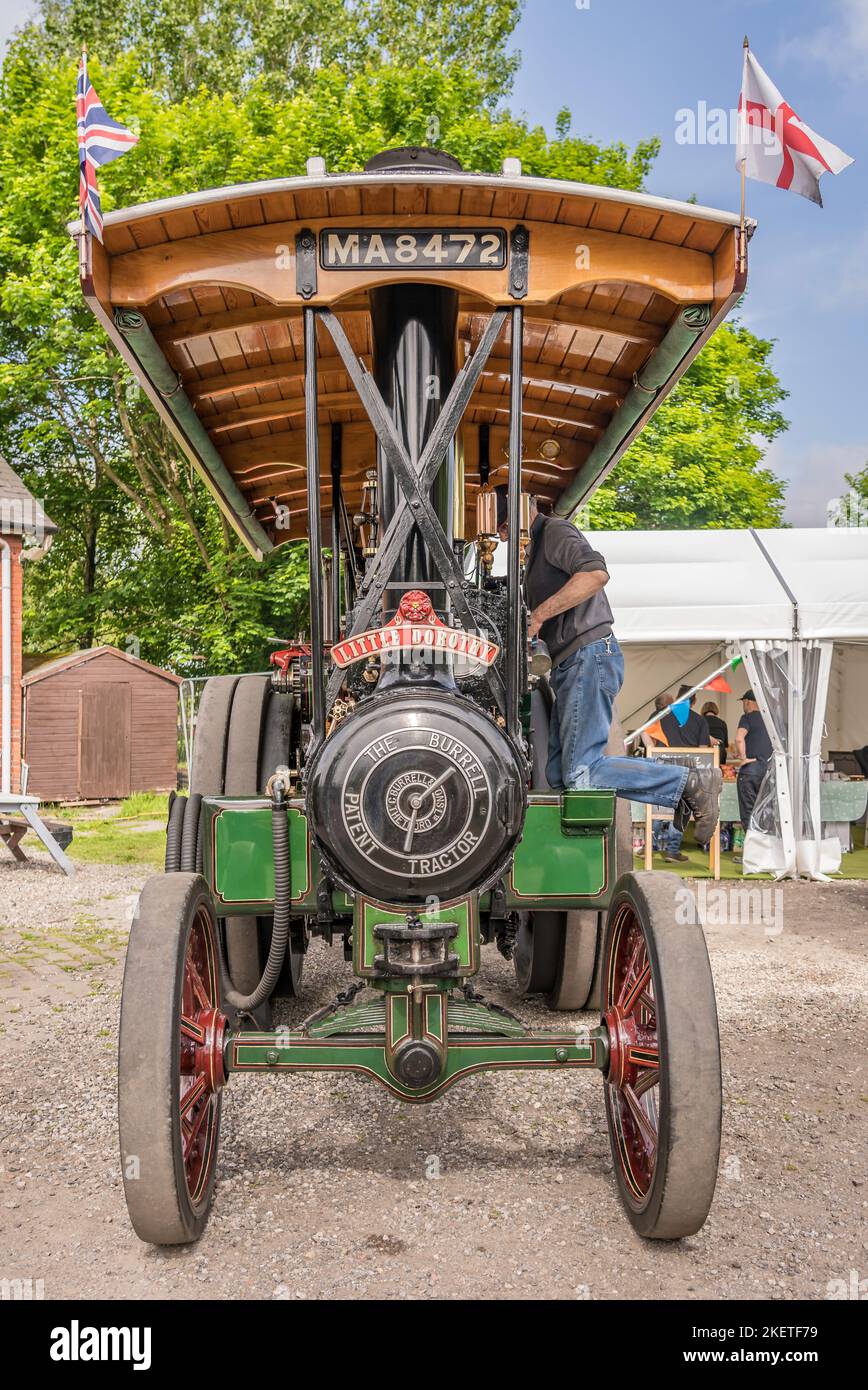 Burrell Gold Medal Tractor 'Little Dorothy', Number 3862; Registration ...
