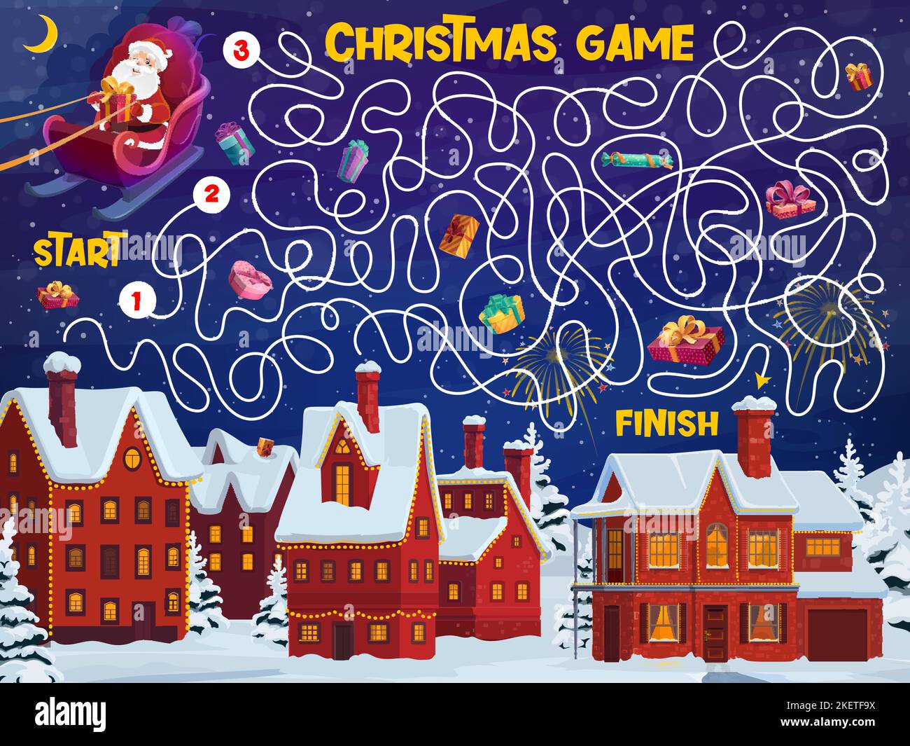 Start to finish box Stock Vector Images - Alamy