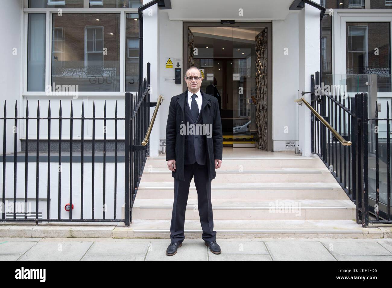 Orthodontist Dr Mike Mew, who is facing a misconduct hearing over viral ...