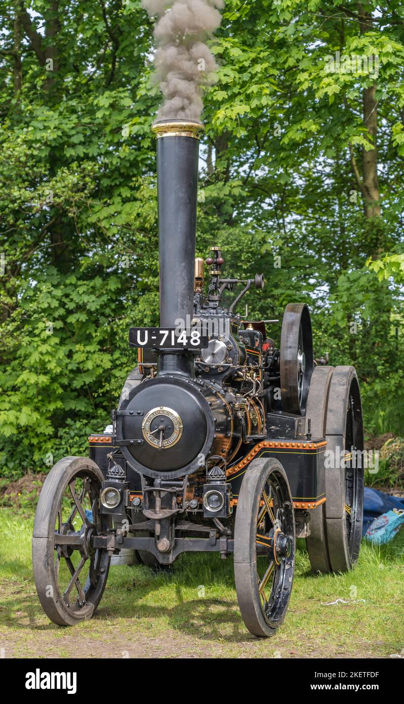 Fowler Tiger Tractor; Number 15625; Registration U7148; Built 1920 ...