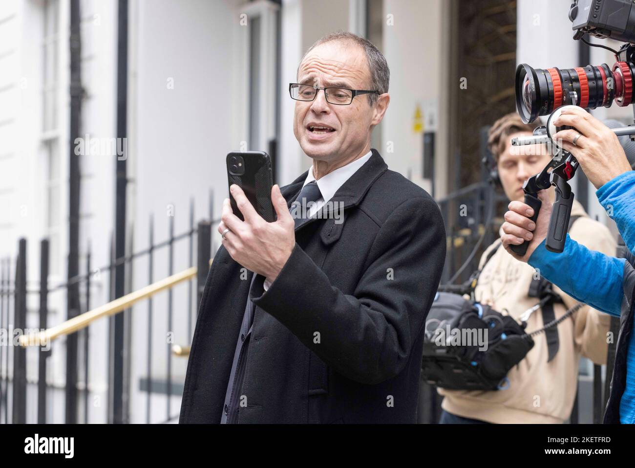 Orthodontist Dr Mike Mew, who is facing a misconduct hearing over viral ...