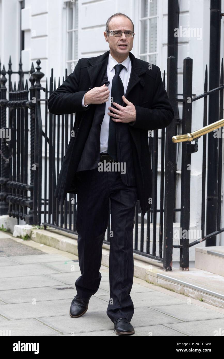 Orthodontist Dr Mike Mew, who is facing a misconduct hearing over viral ...