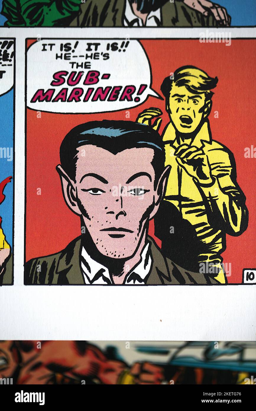 Namor the sub mariner hi-res stock photography and images - Alamy