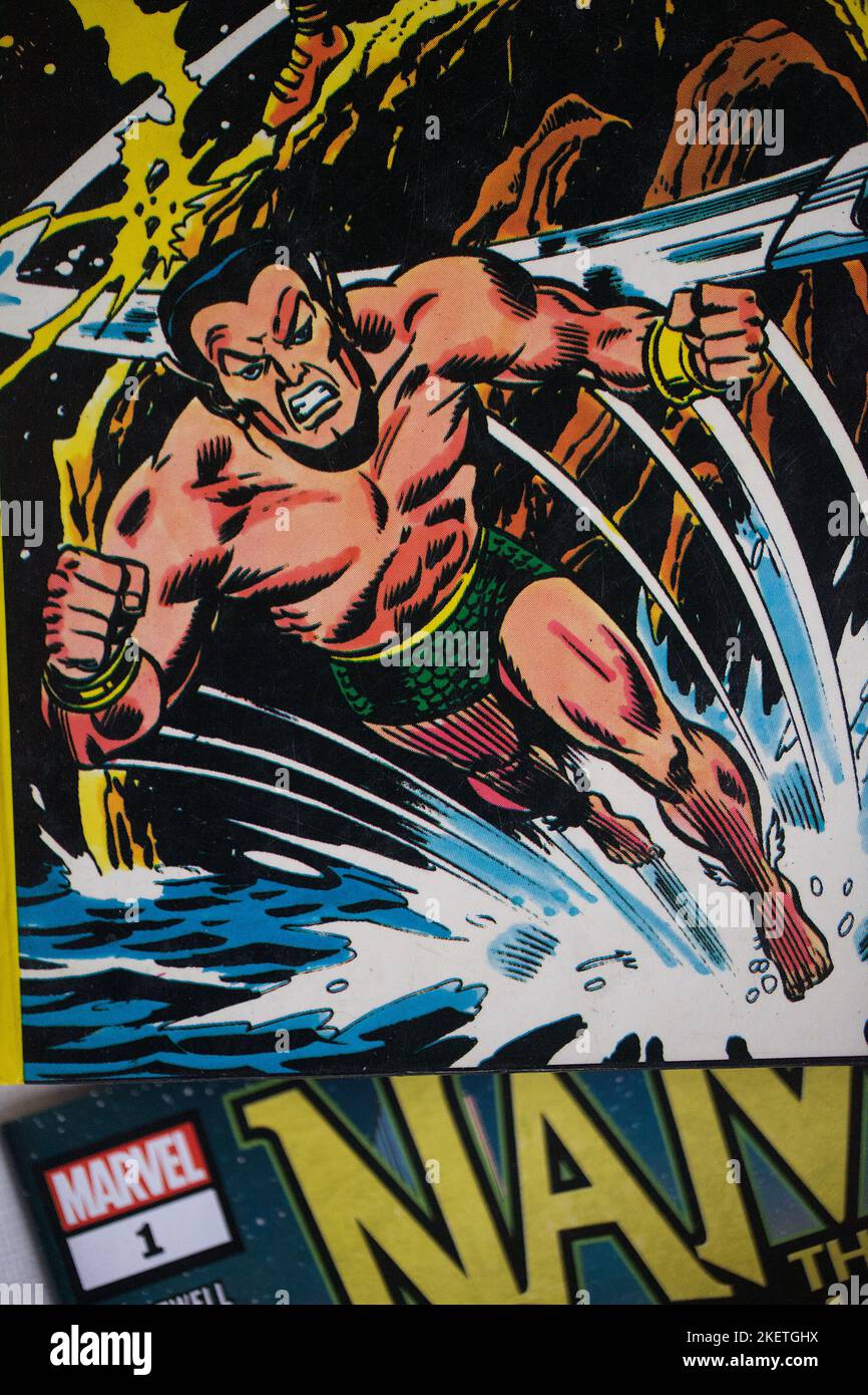 Namor the sub mariner hi-res stock photography and images - Alamy