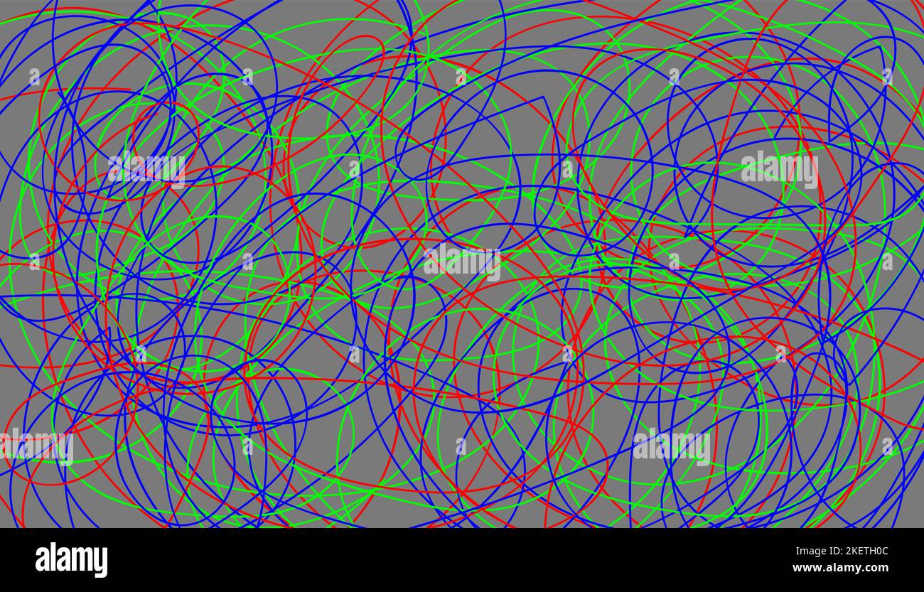 Confusing background, complex pattern, doodle backdrop. Hand drawn ...