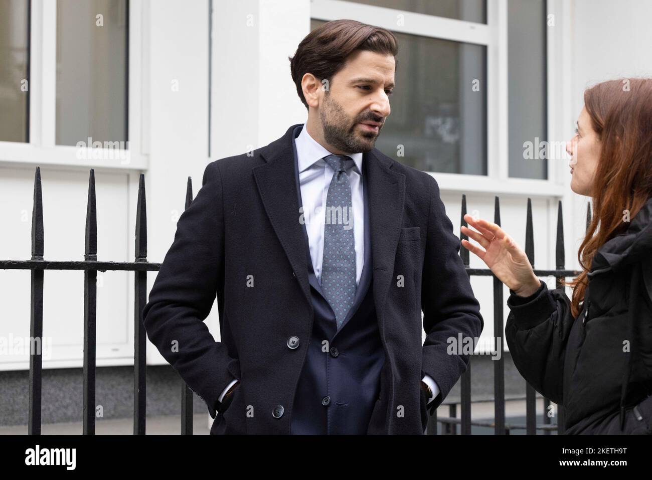 Dr Mike Mew's lawyer, Stephen Vullo, arrives at the General Dental ...