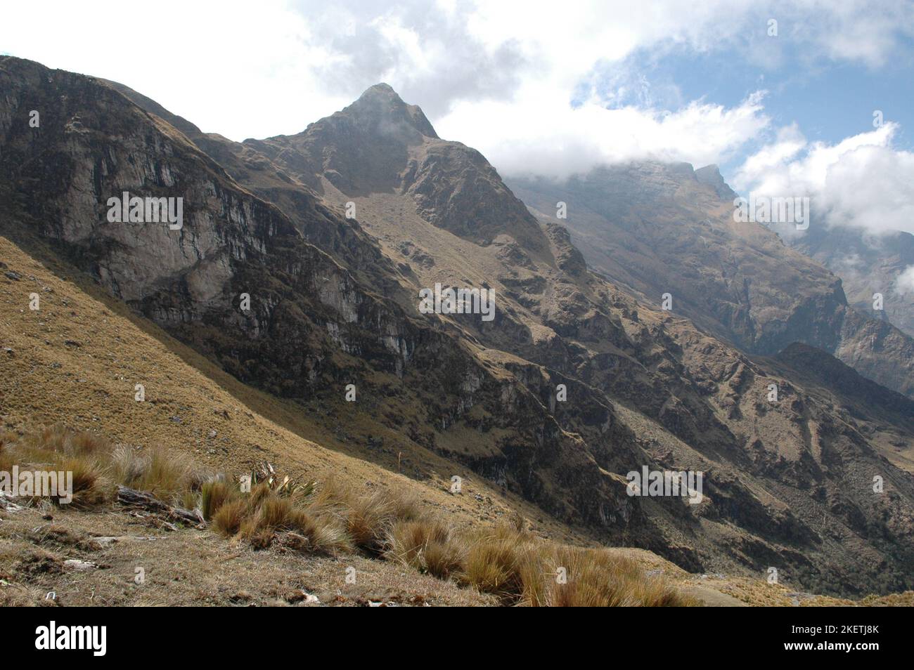 Panorama view andean mountain hi-res stock photography and images - Alamy