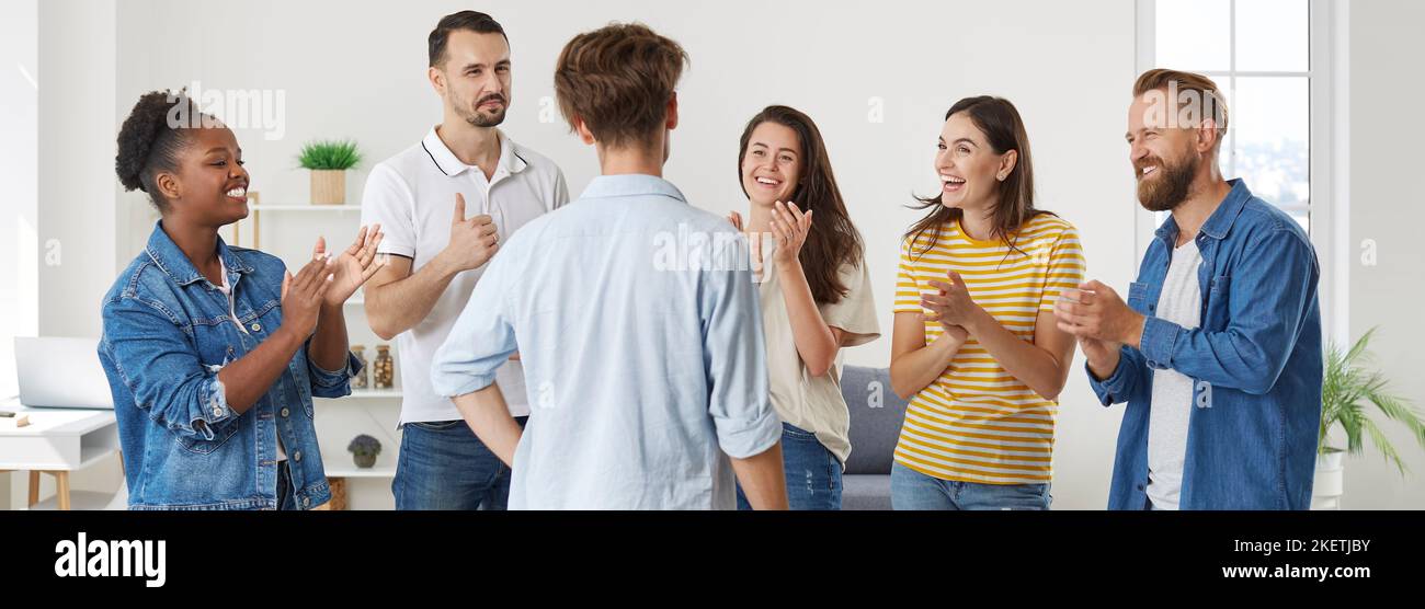 Happy congratulations hi-res stock photography and images - Alamy