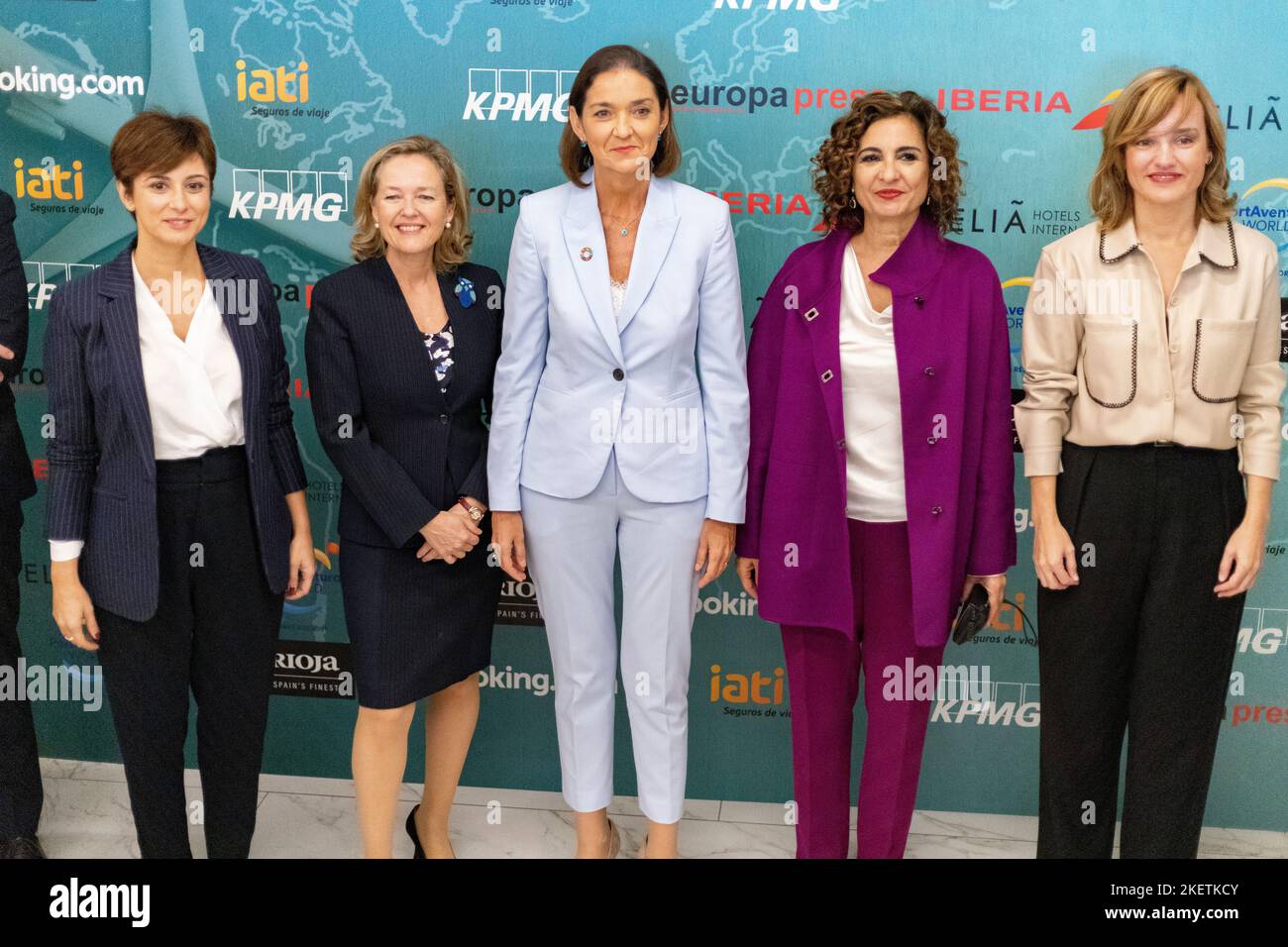 Ministers and ministers of the government of Spain in an act. Spain ...