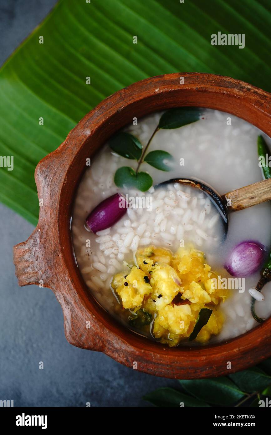Kanji and Kappa- traditional kerala comfort food porridge with yucca ...